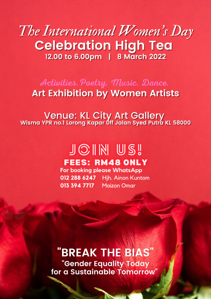 IWD Celebration High Tea - KL City Art Gallery